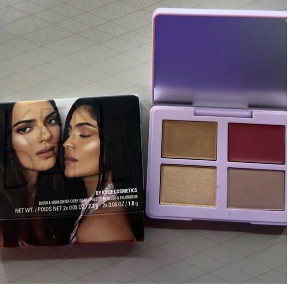 Kylie Cosmetics | Makeup | Kylie Cosmetics Blush And Highlighter Pallet ...
